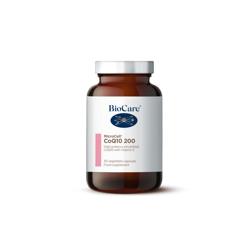 Biocare Microcell CoQ10 200 30 Capsules UK | Buy Online at Bodywise ...