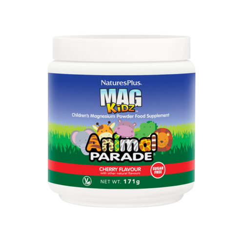 Natures Plus Animal Parade Mag Kidz 90 Animal Shaped Cherry Flavour ...