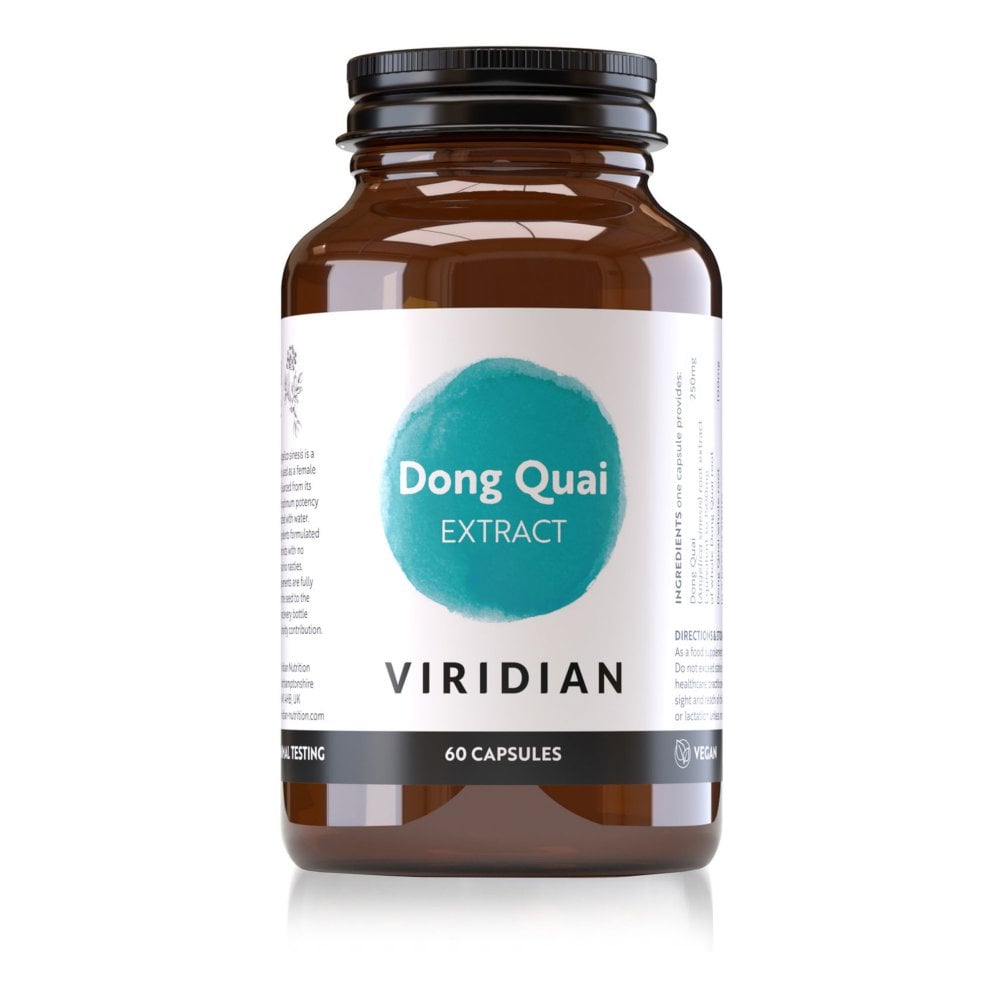 Viridian Dong Quai Extract 60 Veg Caps | Bodywise Health Foods